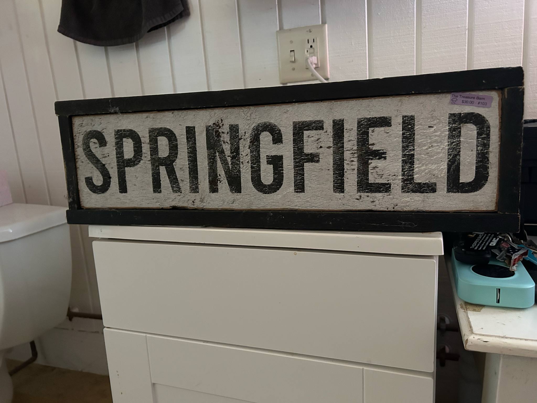 Township Sign: Springfield | The Treasure Barn LLC
