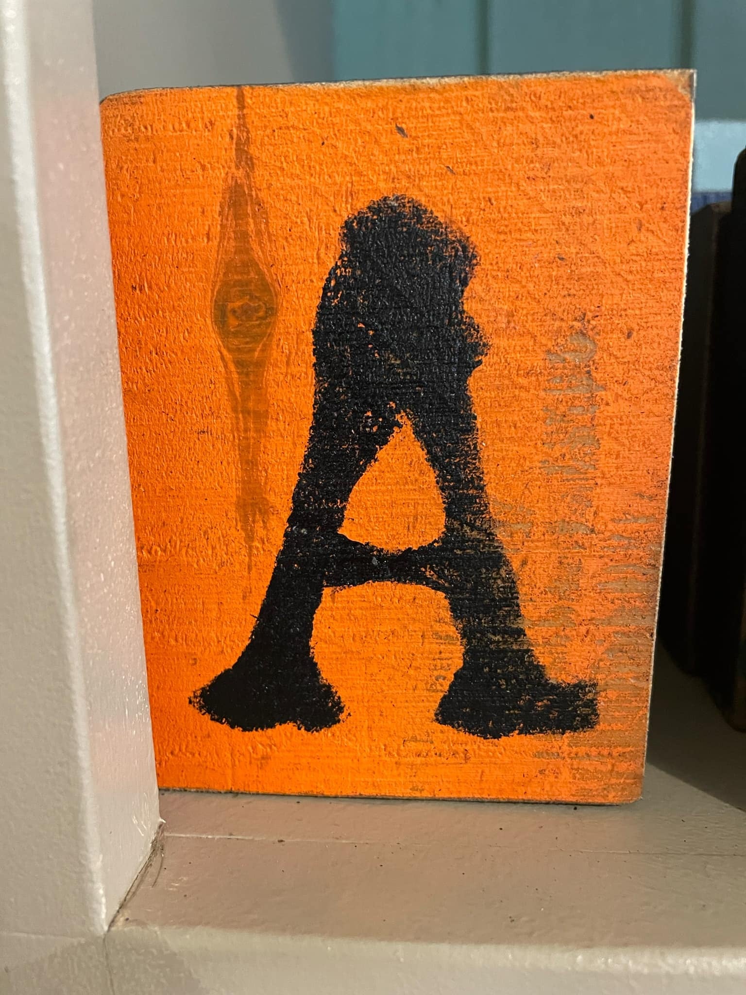 Block Letter: A | The Treasure Barn LLC